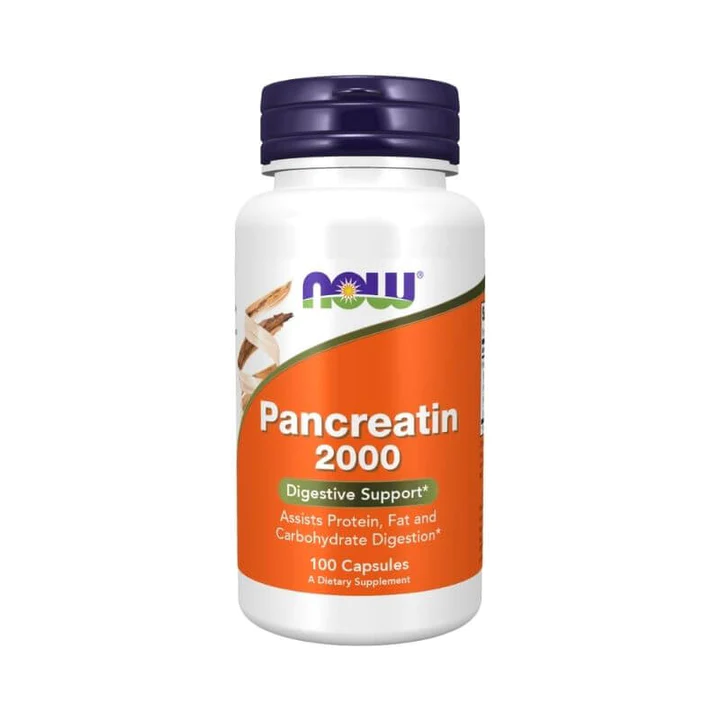 NOW Supplements Pancreatin 200mg Caps 100's - Family Drugmart Kenya