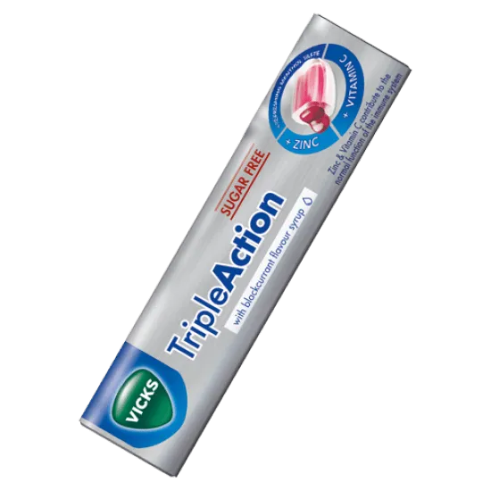 VICKS TRIPLE ACTION LOZENGERS 42G - Family Drugmart Kenya