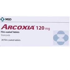 ARCOXIA TABLETS 120MG, 28'S - Family Drugmart Kenya