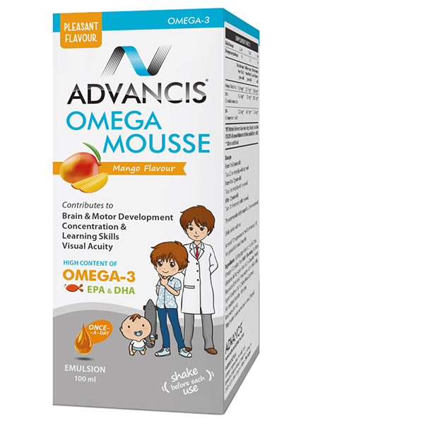 ADVANCIS OMEGAMOUSSE MANGO 100ML - Family Drugmart Kenya
